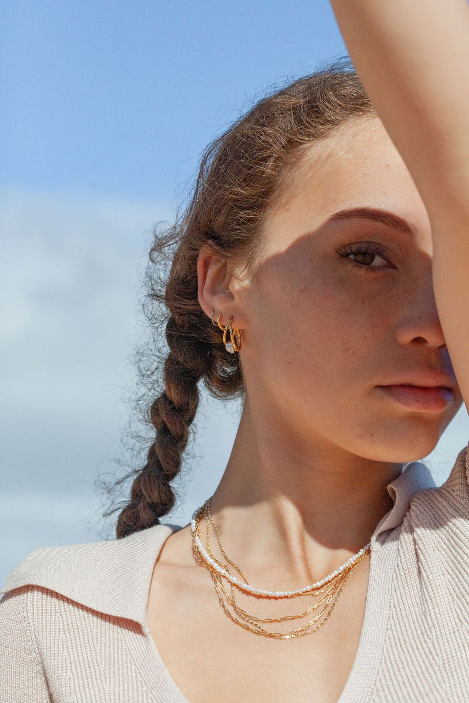 Gold Filled Snail Chain Necklace– ke aloha jewelry